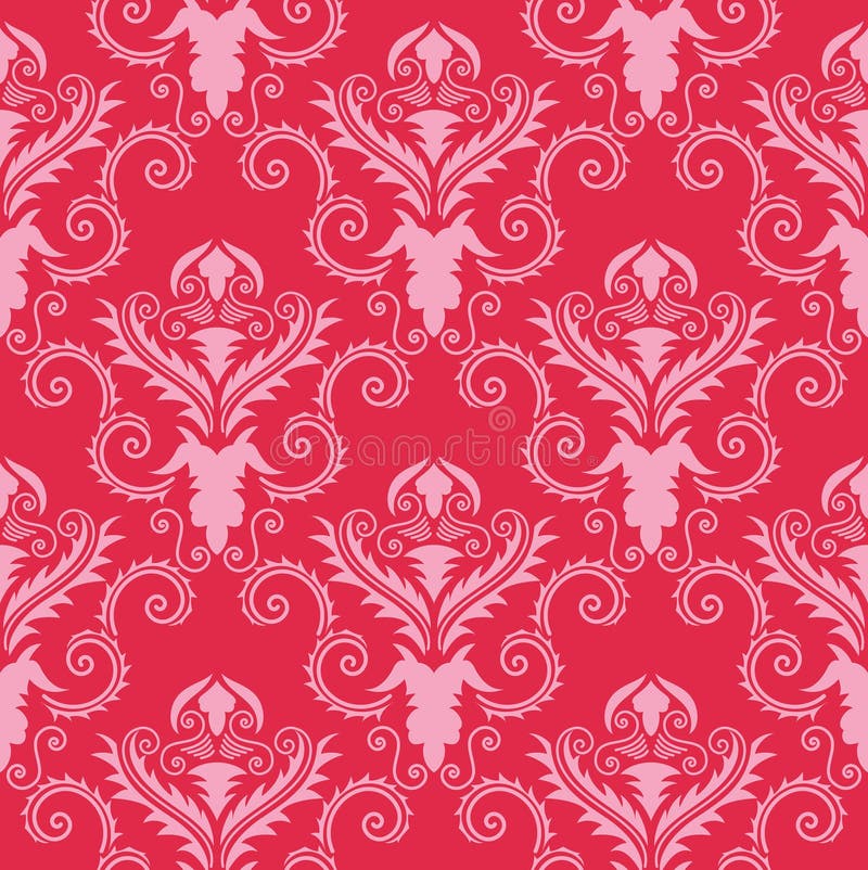 Damask seamless pattern stock vector. Illustration of renaissance ...