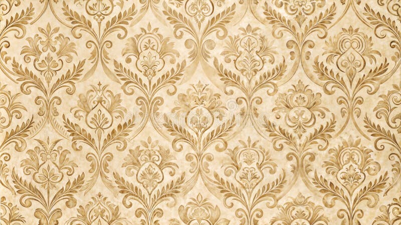 Seamless Damask Pattern.Classic Wall Embossed Wallpaper for Printing on ...
