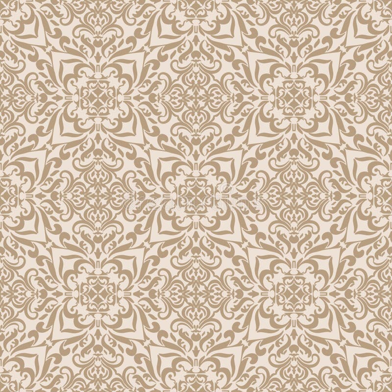 Elegant Damask Seamless Pattern for Wallpaper, Fabric, Branding, Packaging, Invitations, Wedding ...