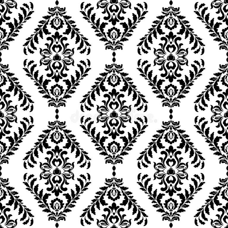 Black Scroll Repeating Stock Illustrations – 2,541 Black Scroll ...