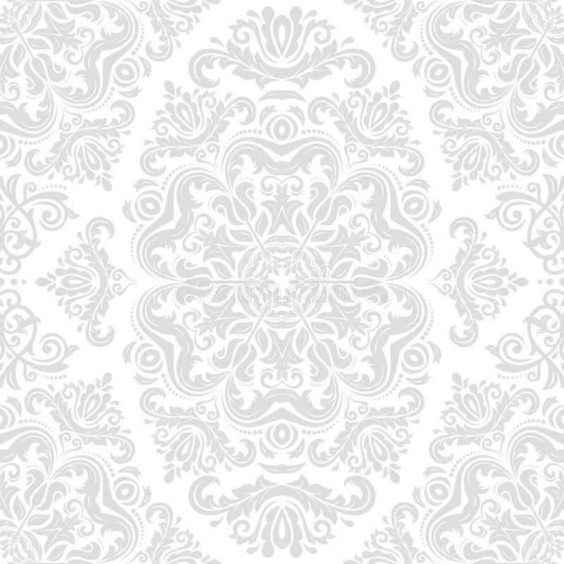 Seamless Damask Vector Background Stock Vector - Illustration of circuit, graphical: 82884716