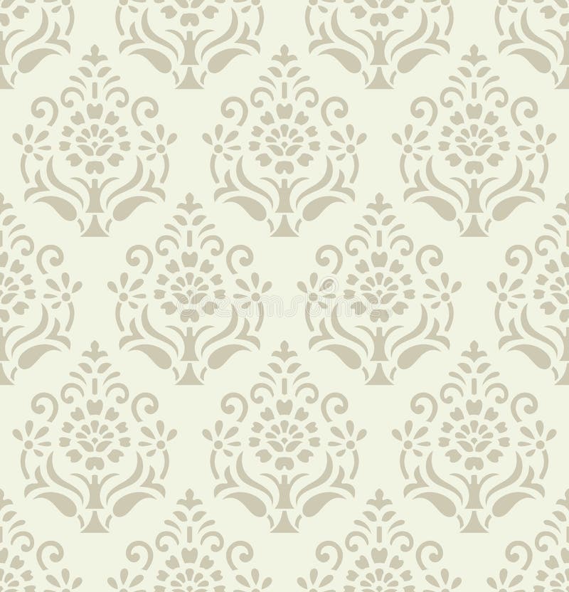 Damascus Pattern. Seamless Vintage Background Stock Vector ...