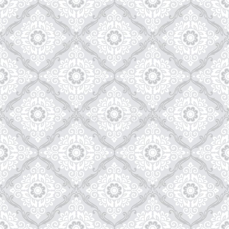 Seamless Paisley Vector Wallpaper Stock Vector Illustration Of Design