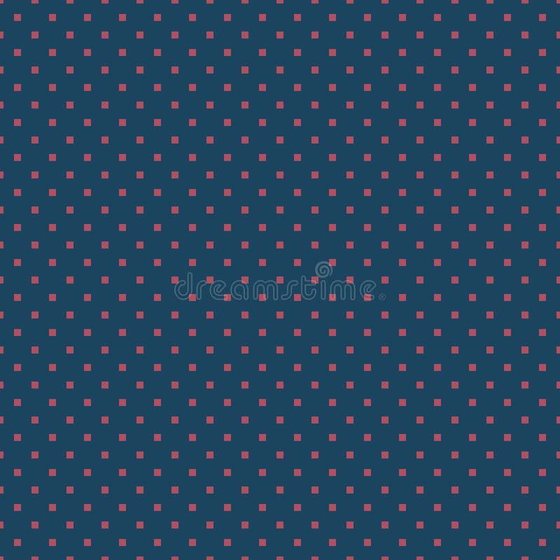 Seamless Dark Blue and Burgundy Square Polka Dots Pattern Vector Stock ...