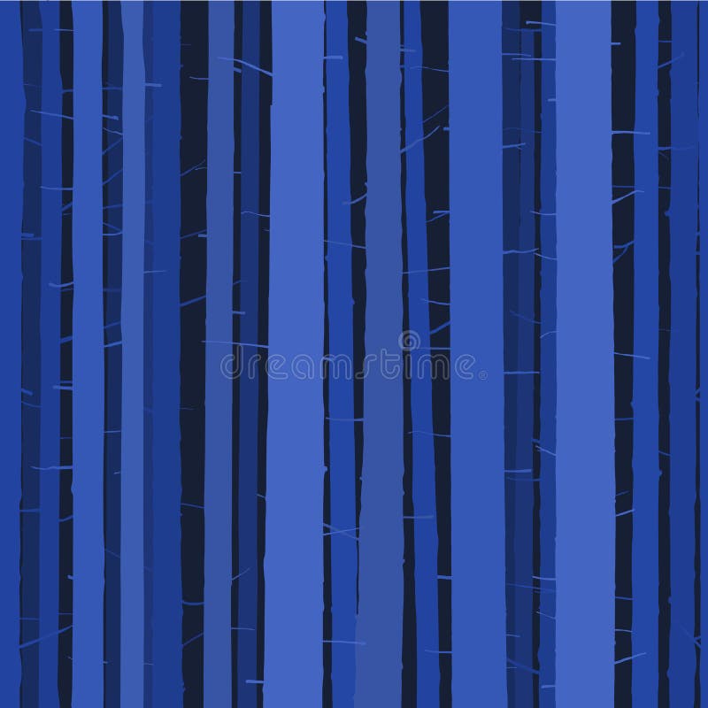 Seamless Dark Blue Forest Background Full of Tree Woods Stock ...