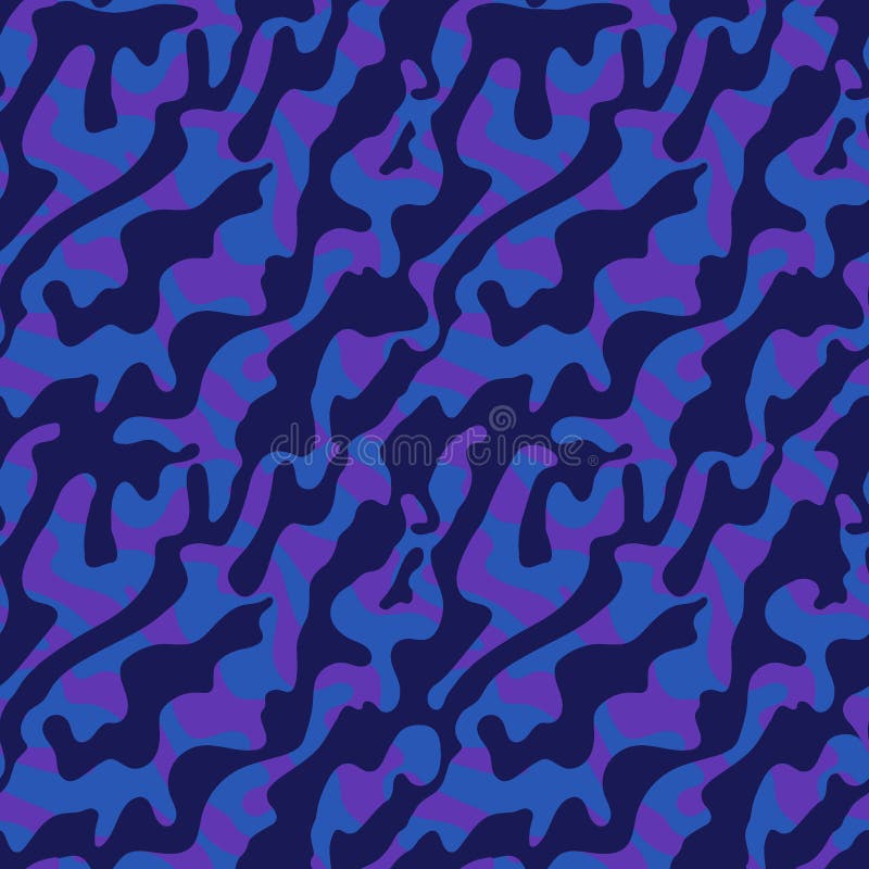 Seamless dark blue pattern stock illustration. Illustration of material ...