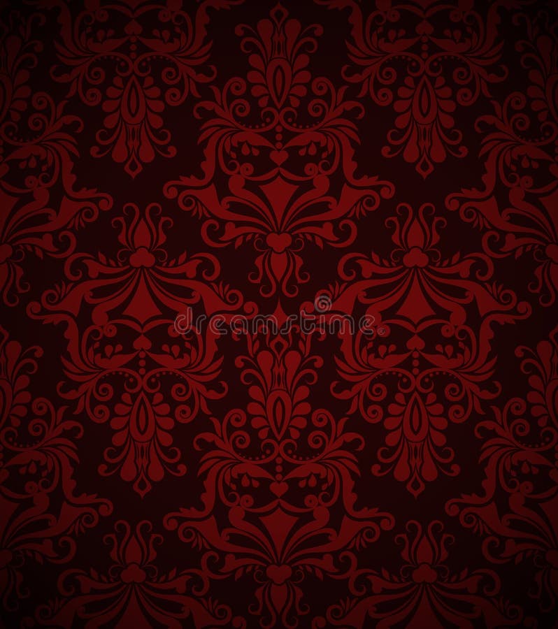 Dark Red Royal Wallpaper