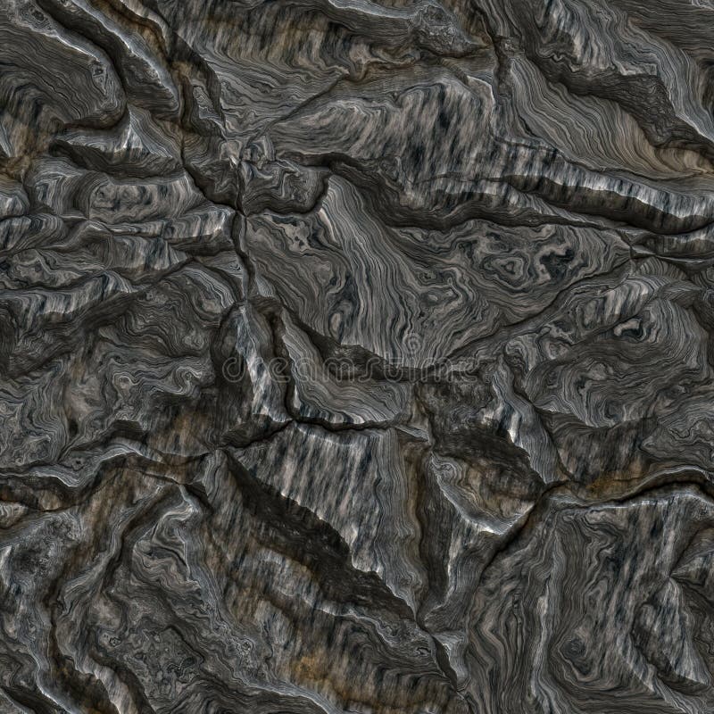 Dark Grey Rock Texture