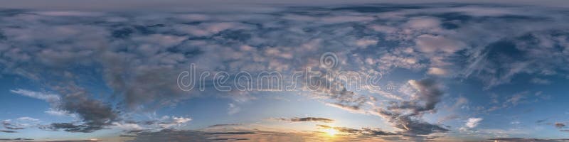 Sunset Sky Texture 360