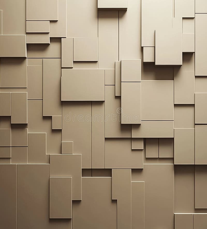 A Seamless Decoration Featuring a Retro Polygon Geometry Pattern and a ...