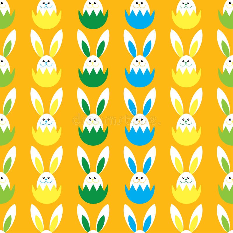 Seamless Decorative Background with Easter Eggs. Print. Cloth Design ...