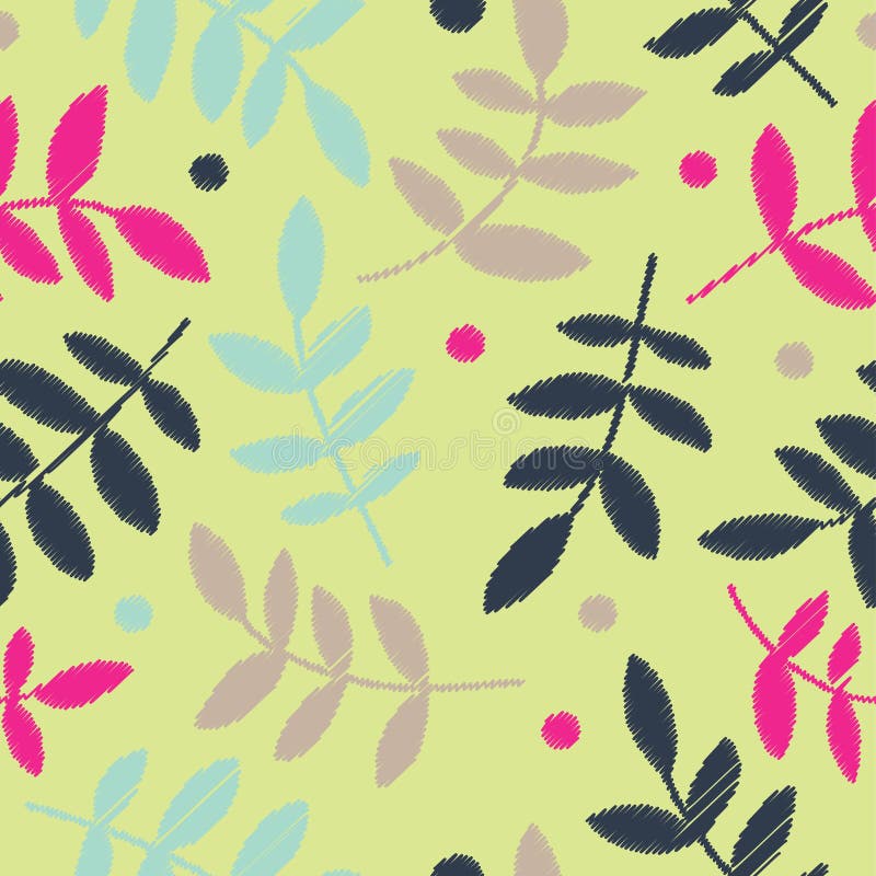 Seamless Decorative Background. Print. Cloth Design, Wallpaper Stock ...