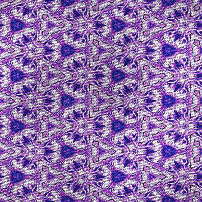 Seamless Decorative Cloth Pattern Tile Stock Illustration ...