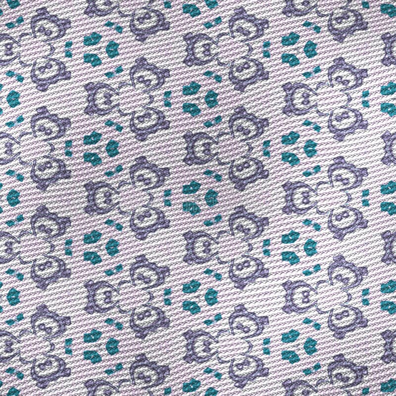 Seamless Decorative Cloth Pattern Tile Stock Illustration ...