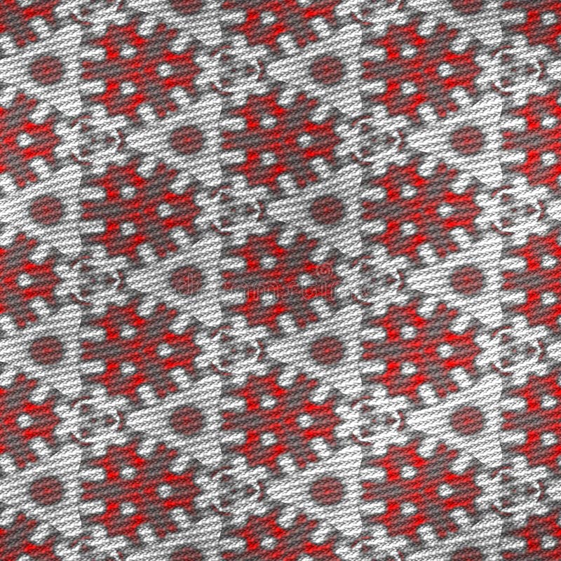 Seamless Decorative Cloth Pattern Tile Stock Illustration ...