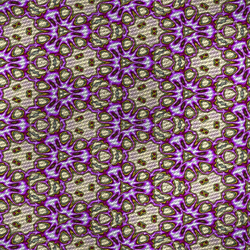 Seamless Decorative Cloth Pattern Tile Stock Illustration ...