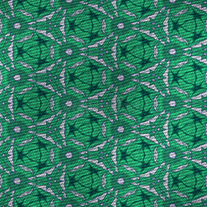 Seamless Decorative Cloth Pattern Tile Stock Illustration ...