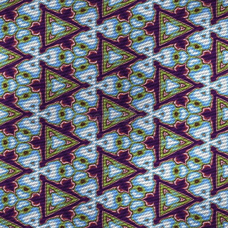 Seamless Decorative Cloth Pattern Tile Stock Illustration ...