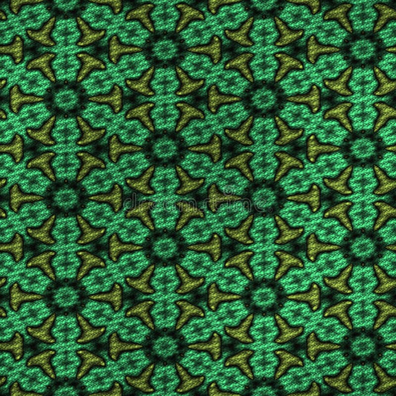 Seamless Decorative Cloth Pattern Tile Stock Illustration ...