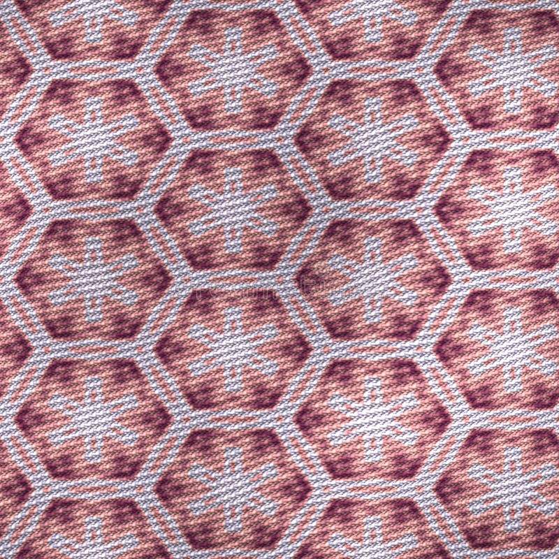 Seamless Decorative Cloth Pattern Tile Stock Illustration ...