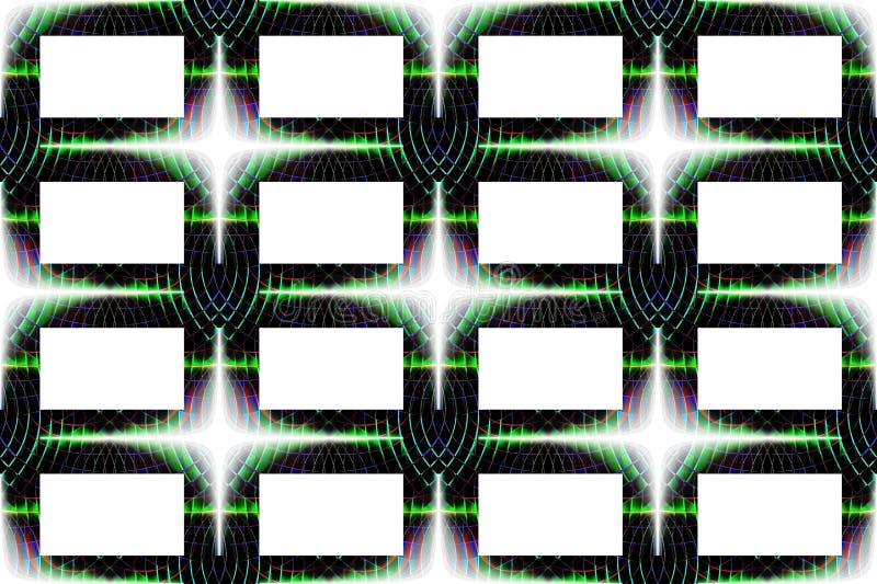 Multiple Cells in a Seamless Background Pattern for Design. Stock Image ...