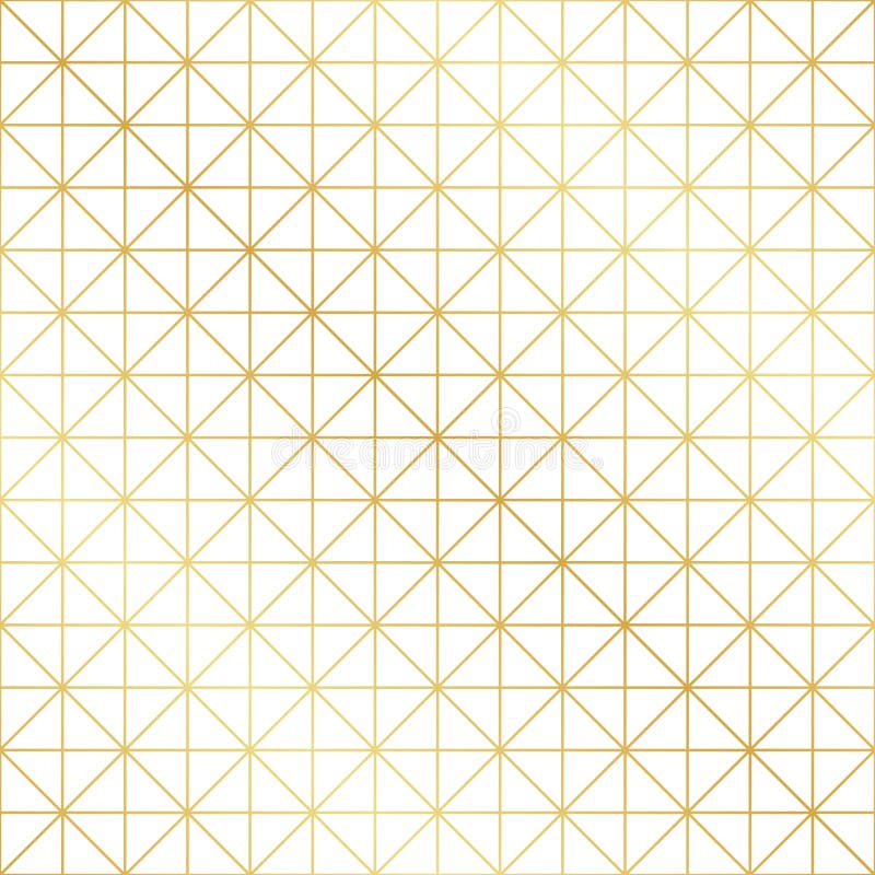 Seamless Decorative Geometric Line Pattern Background Stock ...