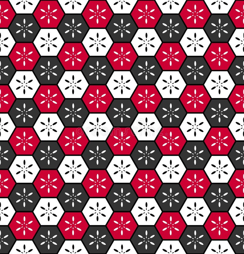 Seamless Decorative Pattern. Stock Vector - Illustration of editable ...