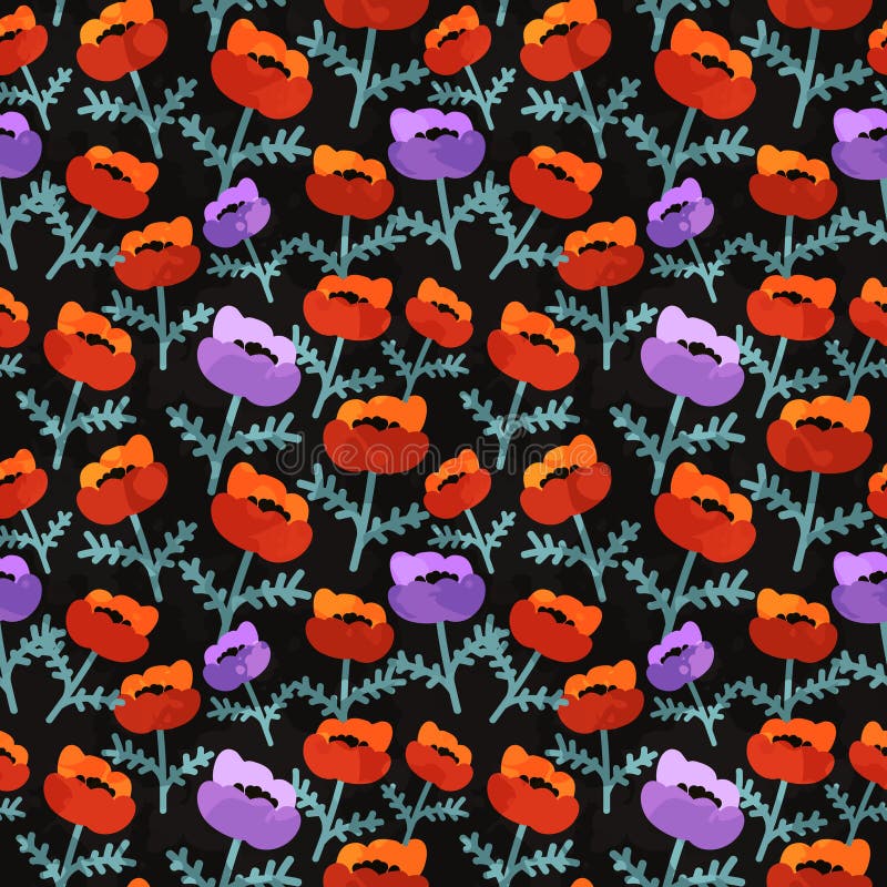 Seamless Decorative Pattern Stock Vector - Illustration of decorative ...