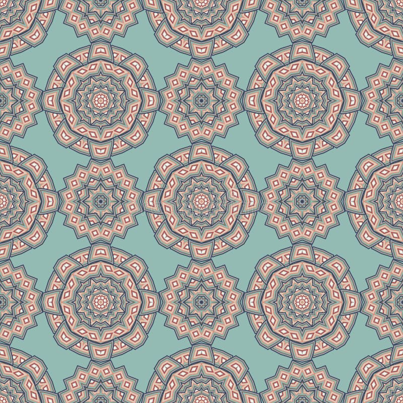 Seamless Decorative Pattern Stock Vector - Illustration of sample ...