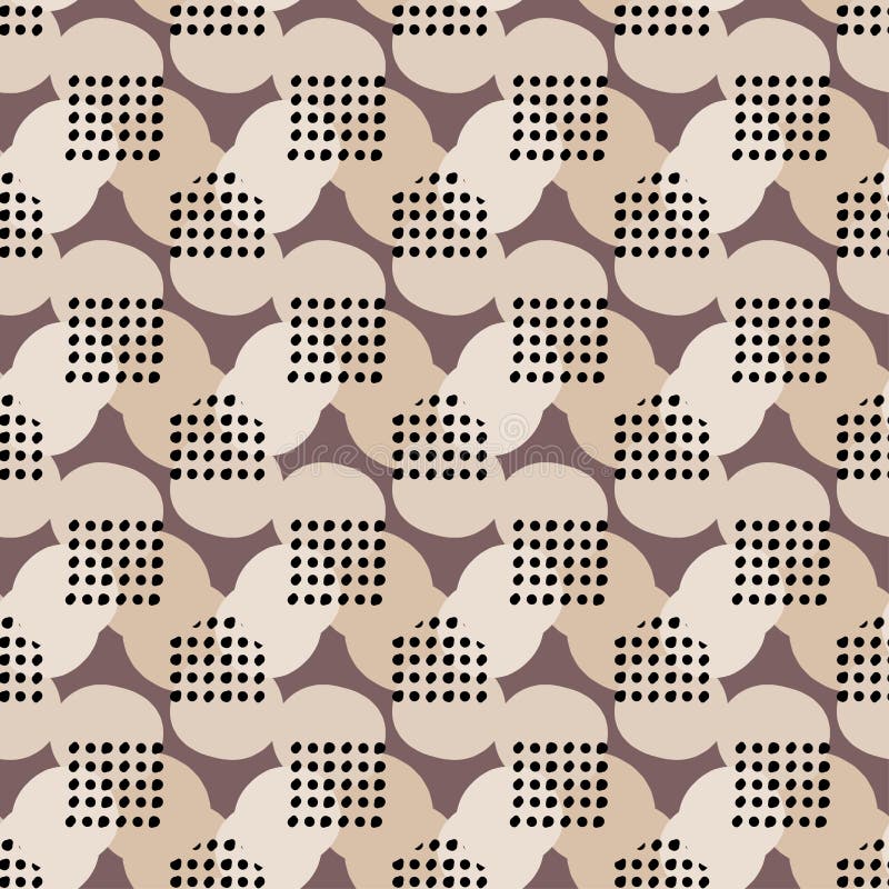 Seamless Decorative Pattern. Repeated Modern Background for Wallpaper ...