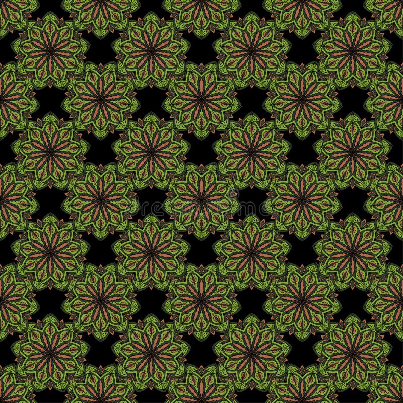 Seamless Decorative Pattern. Repeated Modern Background for Wallpaper ...