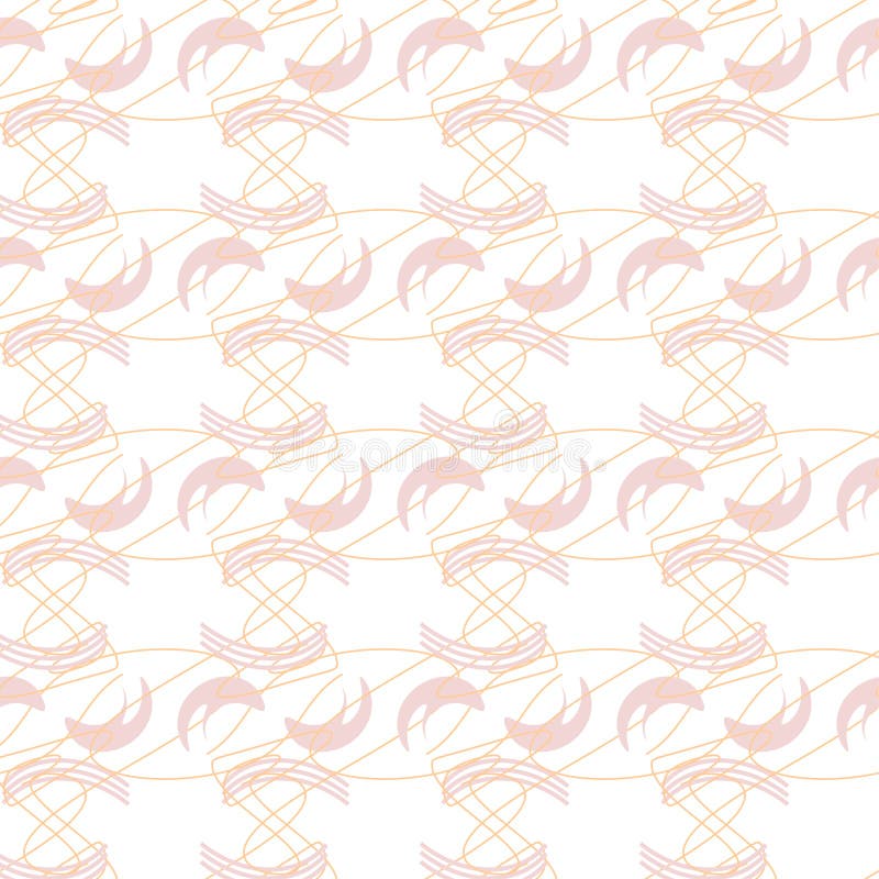 Seamless Decorative Pattern. Repeated Modern Background for Wallpaper ...