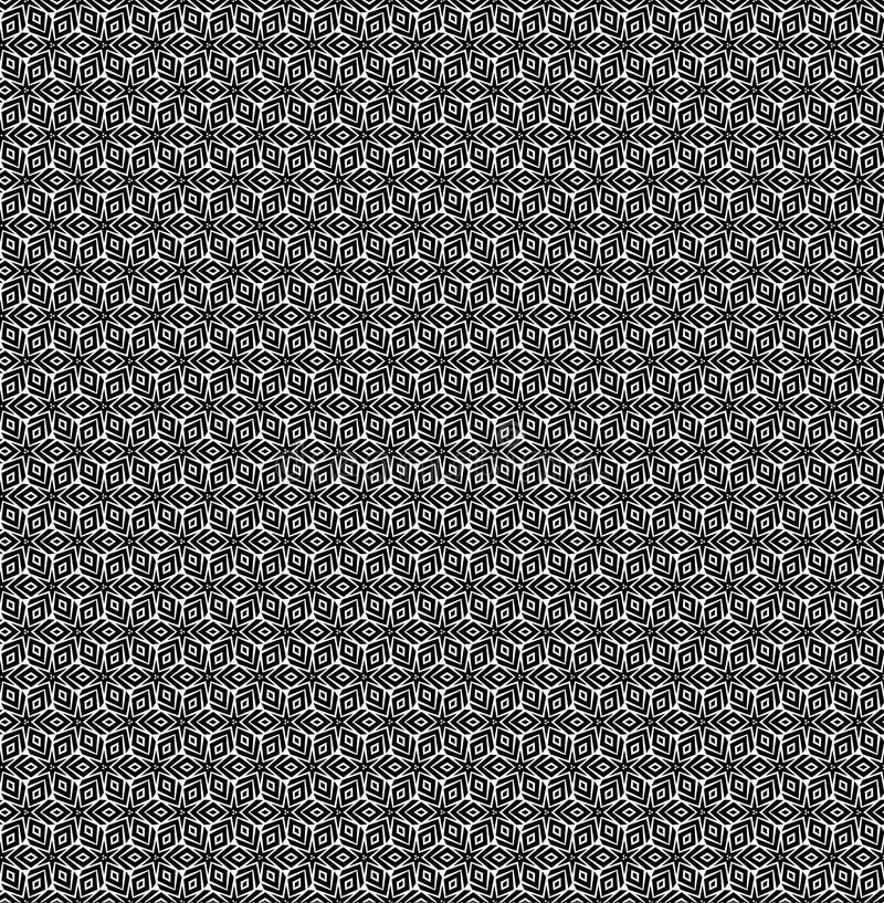 Seamless Decorative Pattern with Stars Stock Vector - Illustration of ...