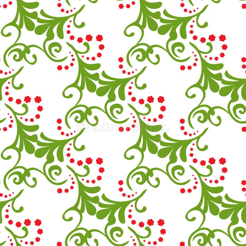 Seamless Decorative Pattern. Stock Vector - Illustration of modern ...