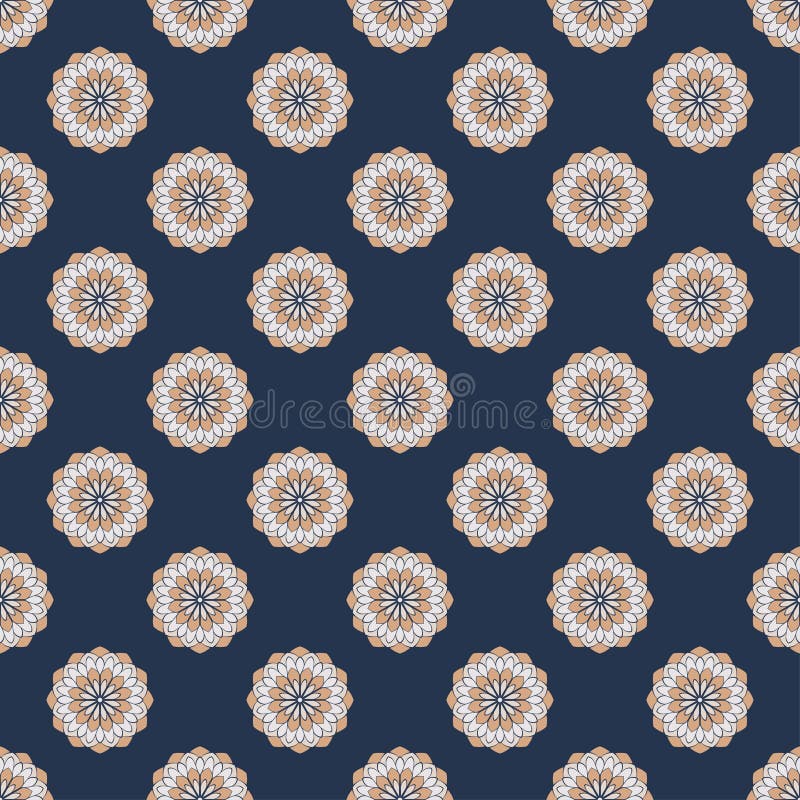 Seamless Decorative Pattern. Vector Illustration Stock Vector ...