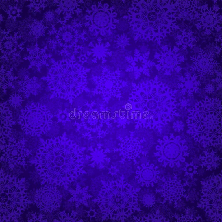 Seamless Deep Blue Christmas Pattern. EPS 8 Stock Vector - Illustration ...