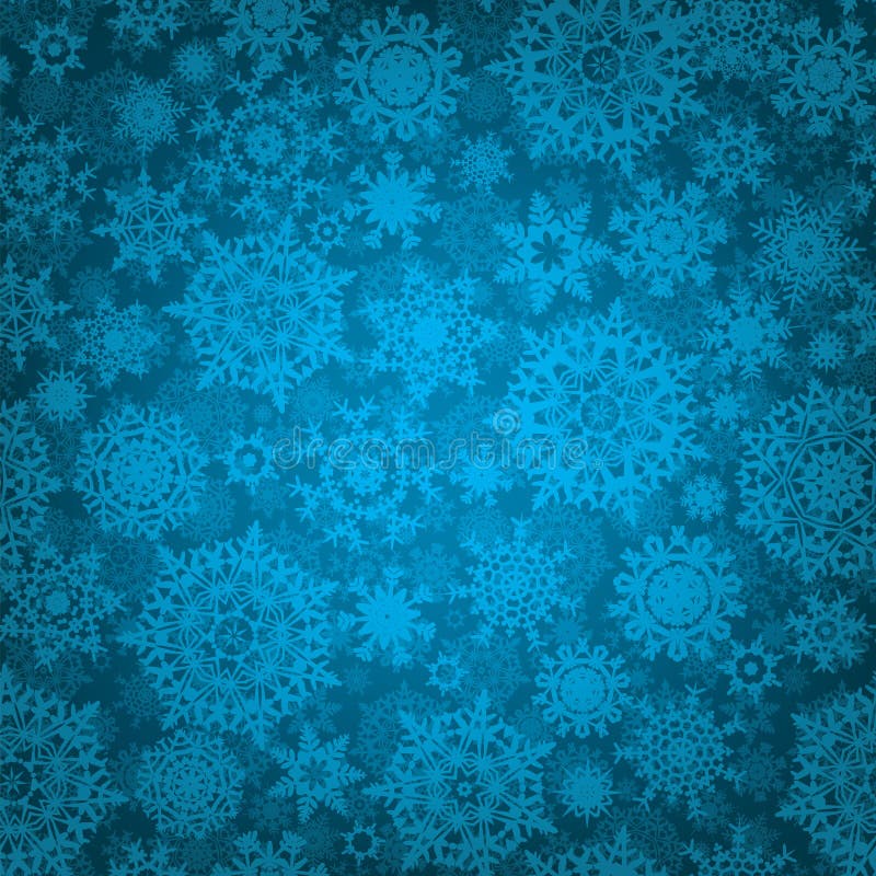 Seamless Deep Blue Christmas Texture. EPS 8 Stock Vector - Illustration ...