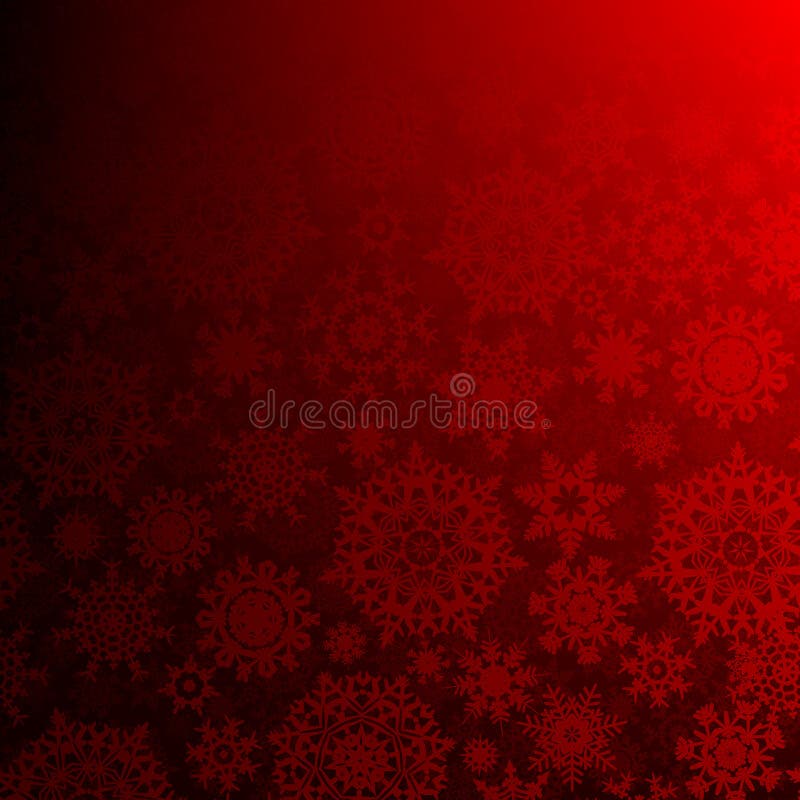Seamless Deep Red Christmas. EPS 10 Stock Vector - Illustration of ...