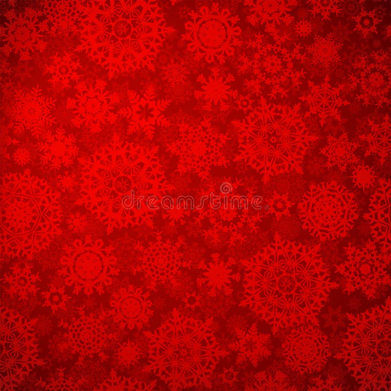 Seamless Deep Red Christmas Pattern. EPS 8 Stock Vector - Illustration ...