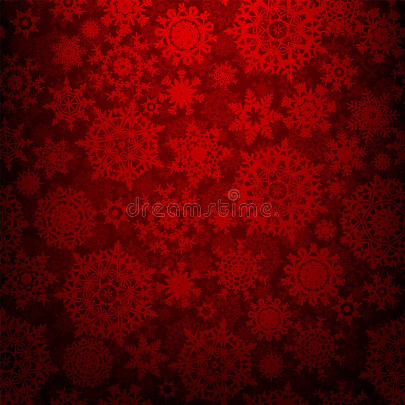 Seamless Deep Red Christmas Texture Pattern. EPS 8 Stock Vector ...