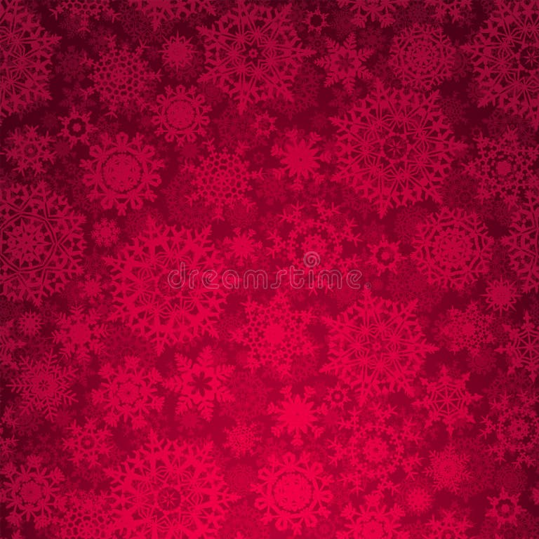 Seamless Deep Red Christmas Texture Pattern. EPS 8 Stock Vector ...