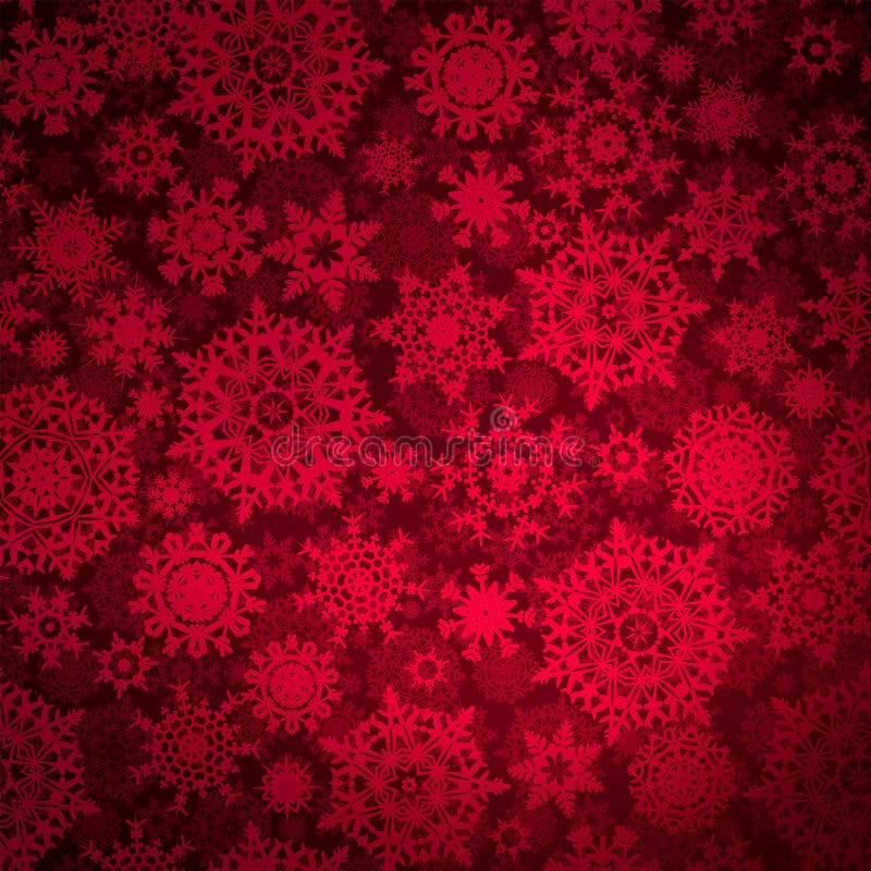 Seamless Deep Red Christmas Texture Pattern. EPS 8 Stock Vector ...