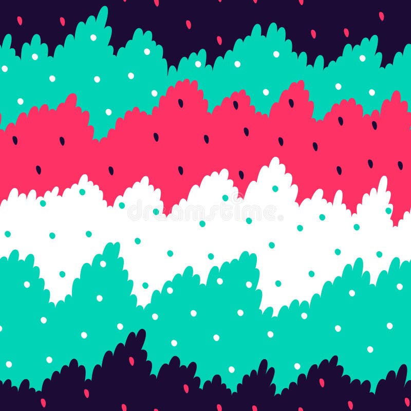 Seamless Dense Pattern with Dots Stock Illustration - Illustration of ...