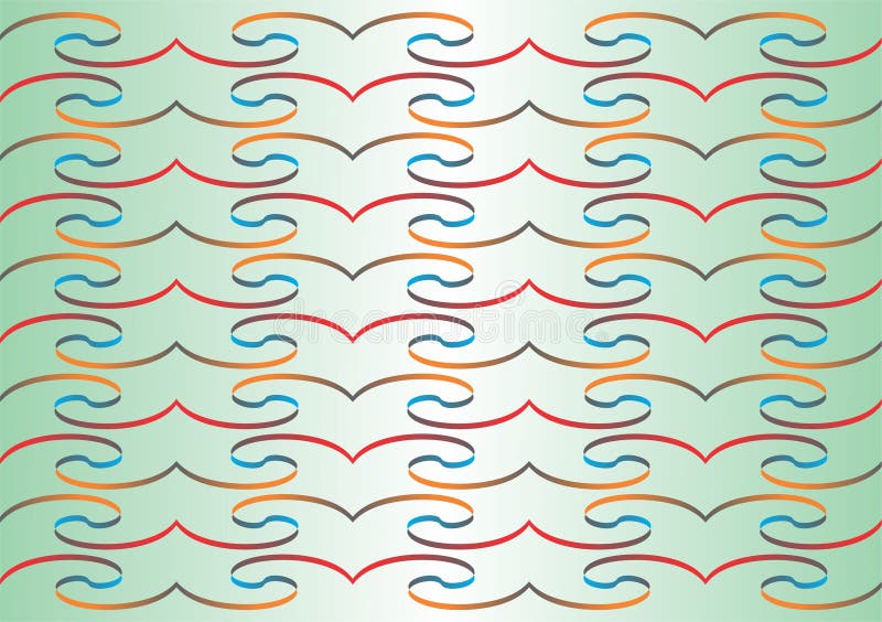 Seamless Design Pattern Vector Wave Line Seamless Pattern Cdr X6 Stock ...