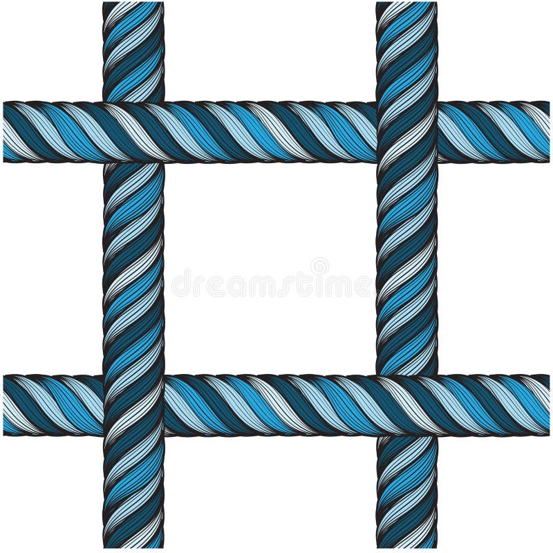 Seamless Detailed Texture of Threads Stock Vector - Illustration of ...