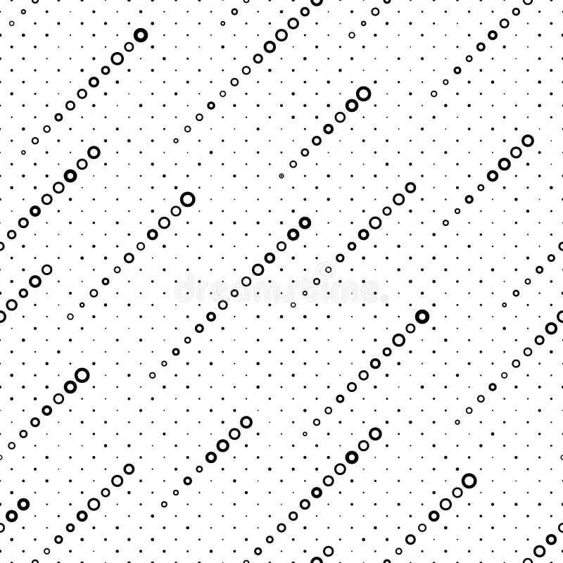 Seamless Diagonal Stripe and Circle Pattern Stock Vector - Illustration ...