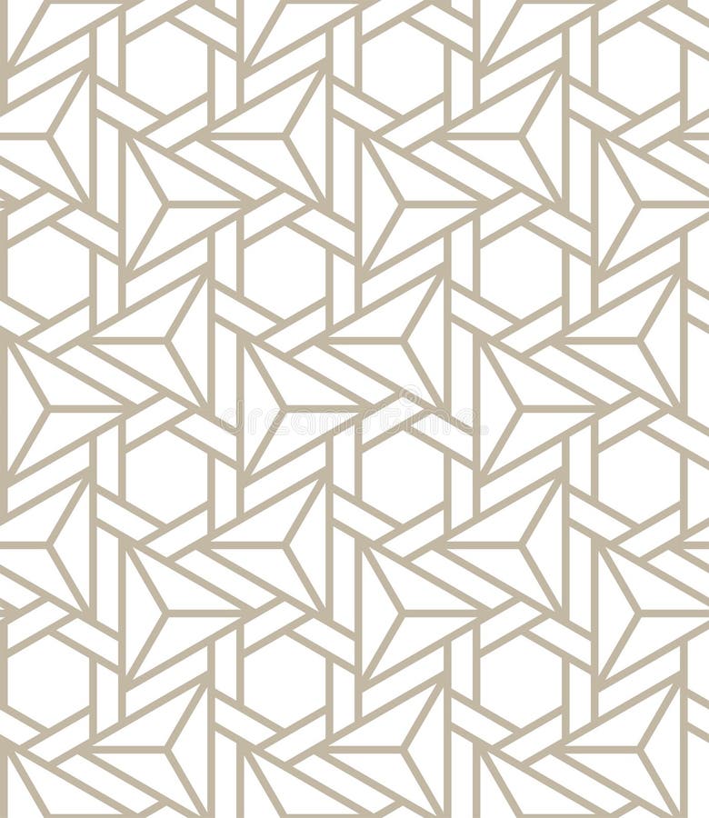 Seamless with Diagonal Triangle Pattern and Overlapping Line Stock ...