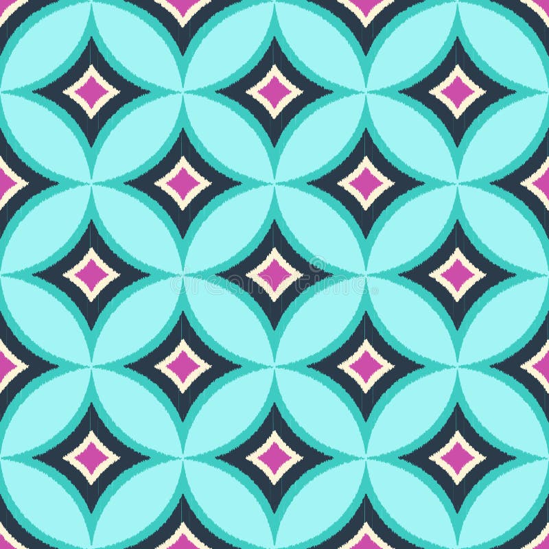 Seamless diamond pattern. stock vector. Illustration of fabric - 25980924