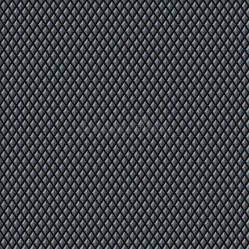 Seamless Metal Grate Texture Stock Illustration - Illustration of black ...