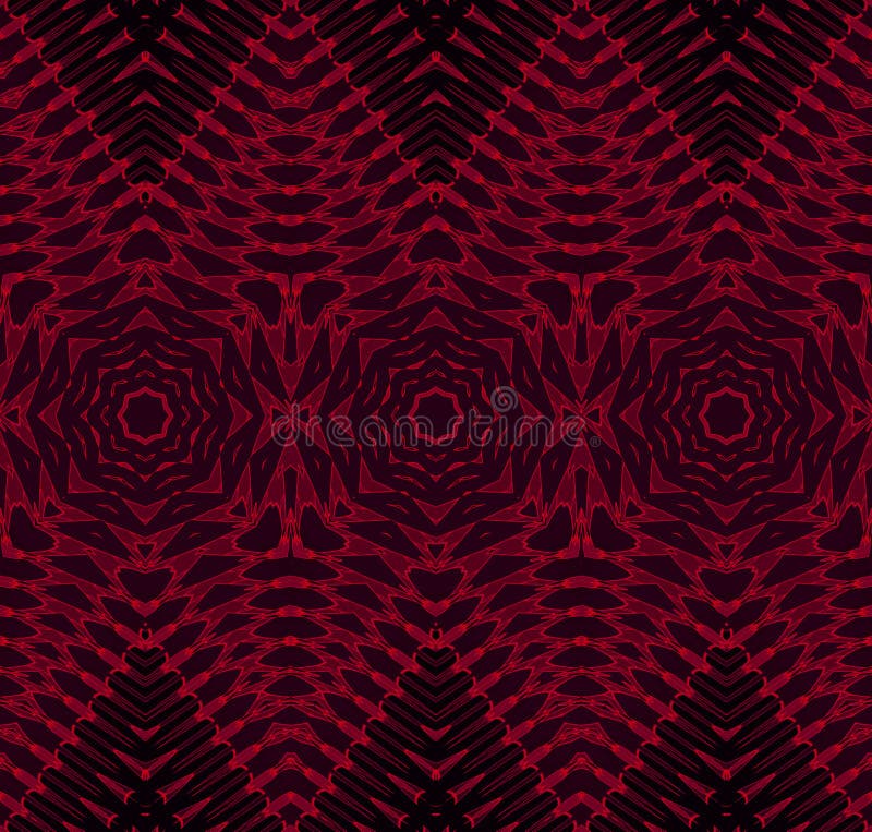 Seamless Diamond Pattern Red Brown Stock Illustration - Illustration of ...